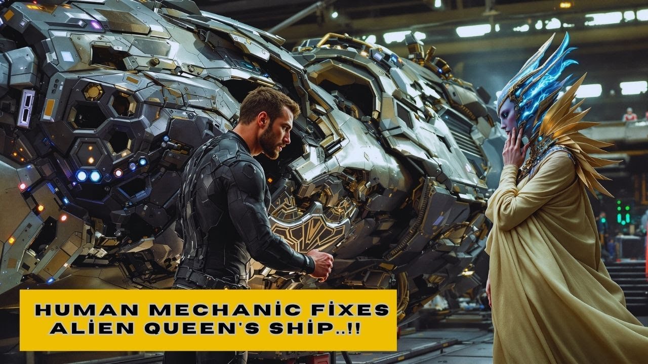 Human Mechanic Fixes Alien Queen's Ship - He got a fabulous prize.. II ...