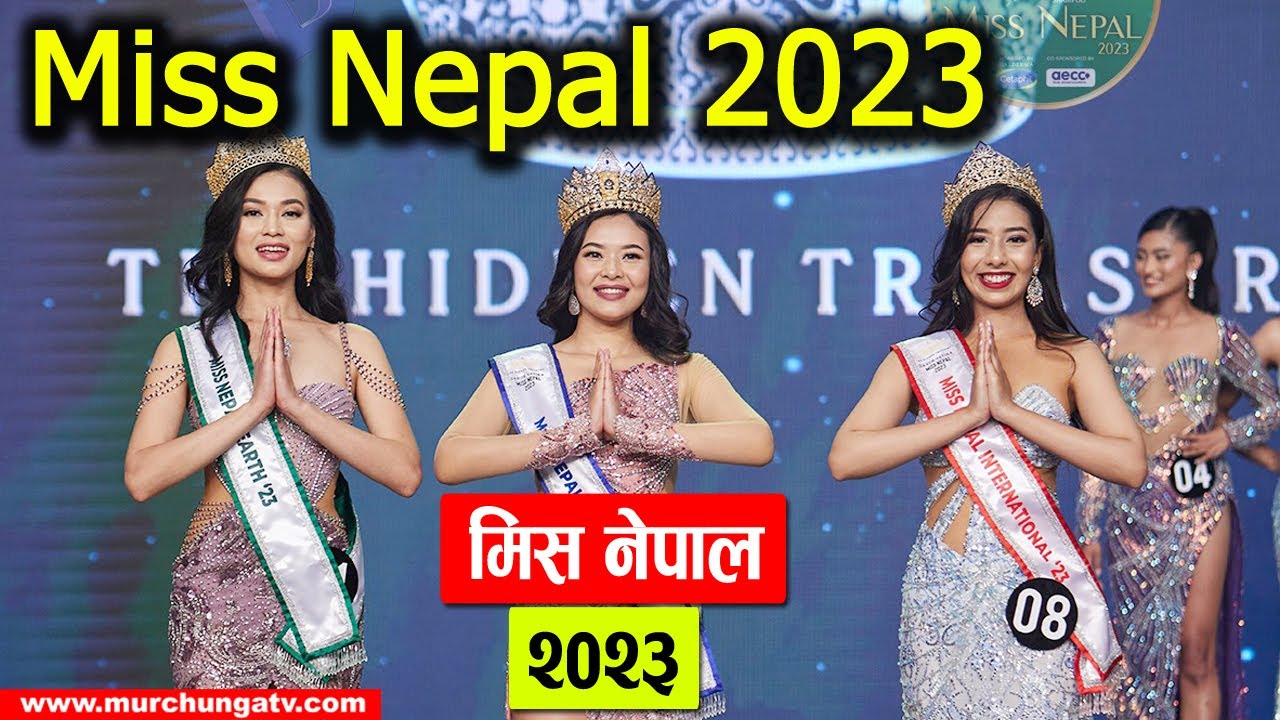 Miss Nepal 2023 Grand Finale Live-Miss Nepal 2023 Srichchha Pradhan ...
