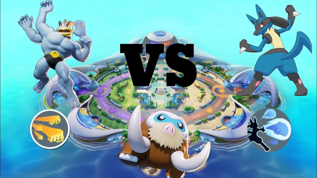 Machamp vs Lucario close combat which one better.......? - YouTube