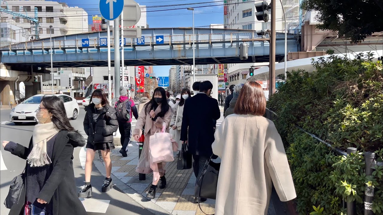 [JAPAN/Yokohama]Sakuragicho to Kannai walking scenery[Yokohama/Kanagawa ...