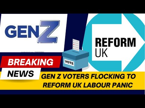 SHOCK GEN Z VOTERS FLOCK TO FARAGE AND REFORM UK - YouTube