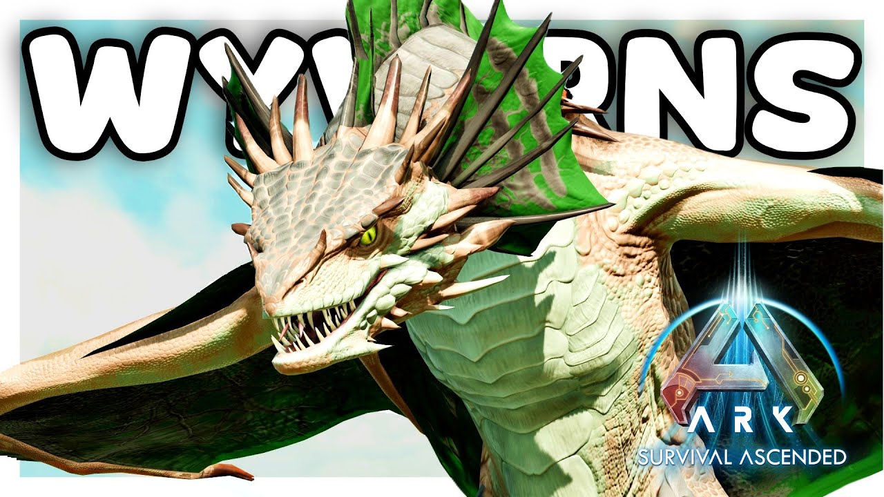 Taming WYVERNS in ARK: Survival Ascended MODDED - YouTube