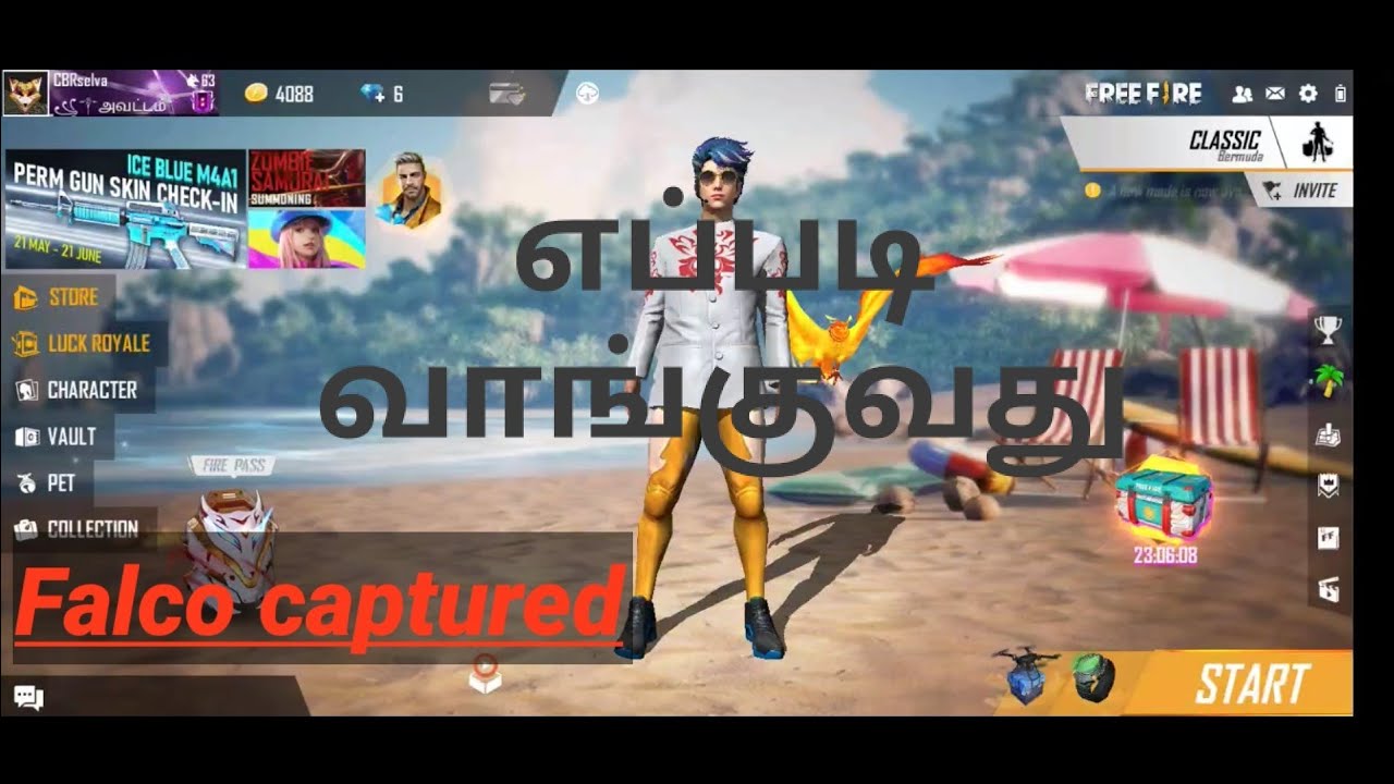 #1 FREE FIRE New pet FALCO claim - YouTube