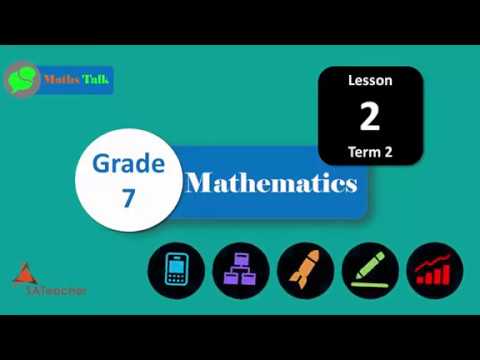 Maths Grade 7 Term 2 - YouTube