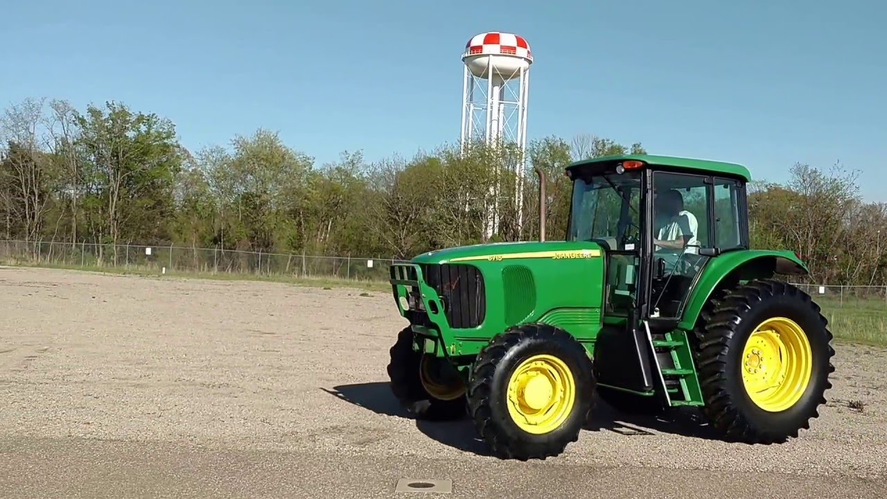 Lot 211 John Deere 6715 Starting and Operating - YouTube