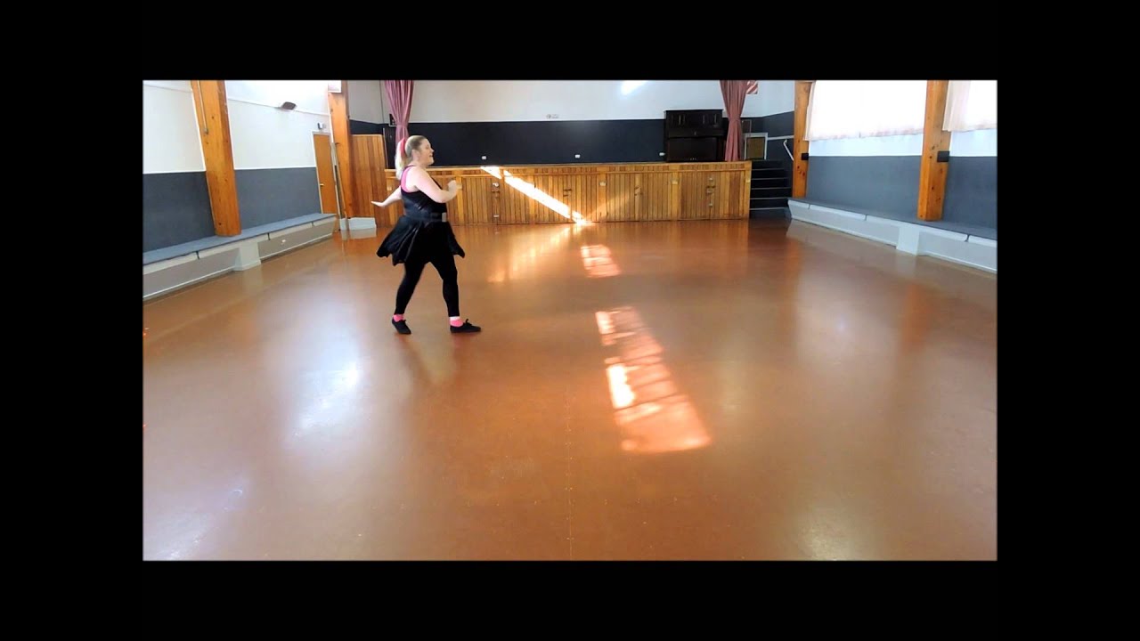 Backwards line dance - Rachael McEnaney & Countryvive - YouTube
