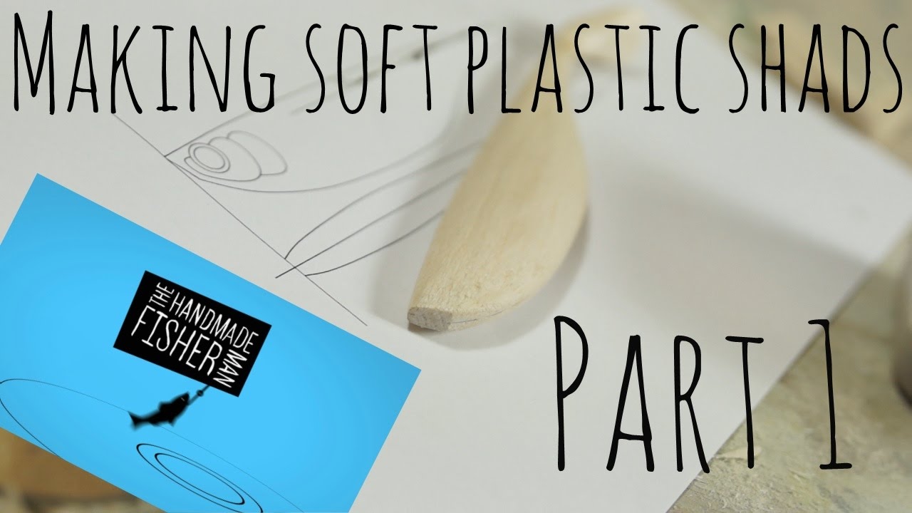 Making Soft Plastic Shad Lures Part 1 - YouTube