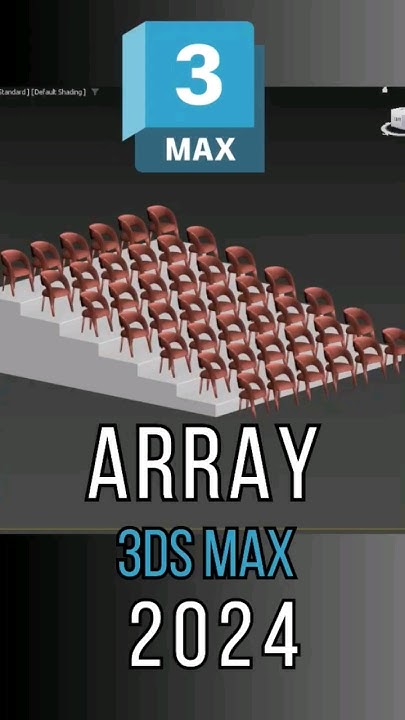 Array Modifier in 3D's Max 2024🔥#3dsmaxtutorial - YouTube
