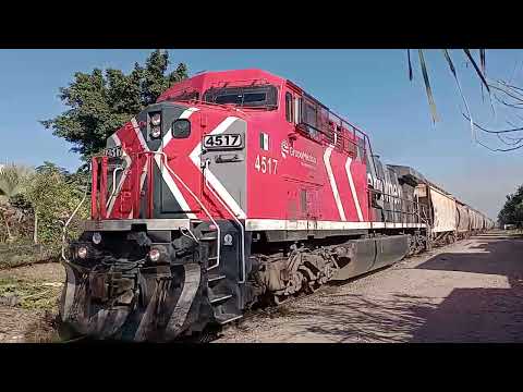 Directo Empalme Guadalajara FXE 4517 Rumbo Sur - YouTube