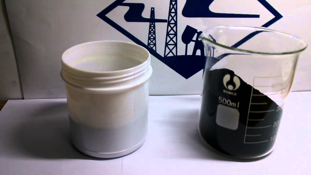 Sulfonated asphalt FT 1 - YouTube