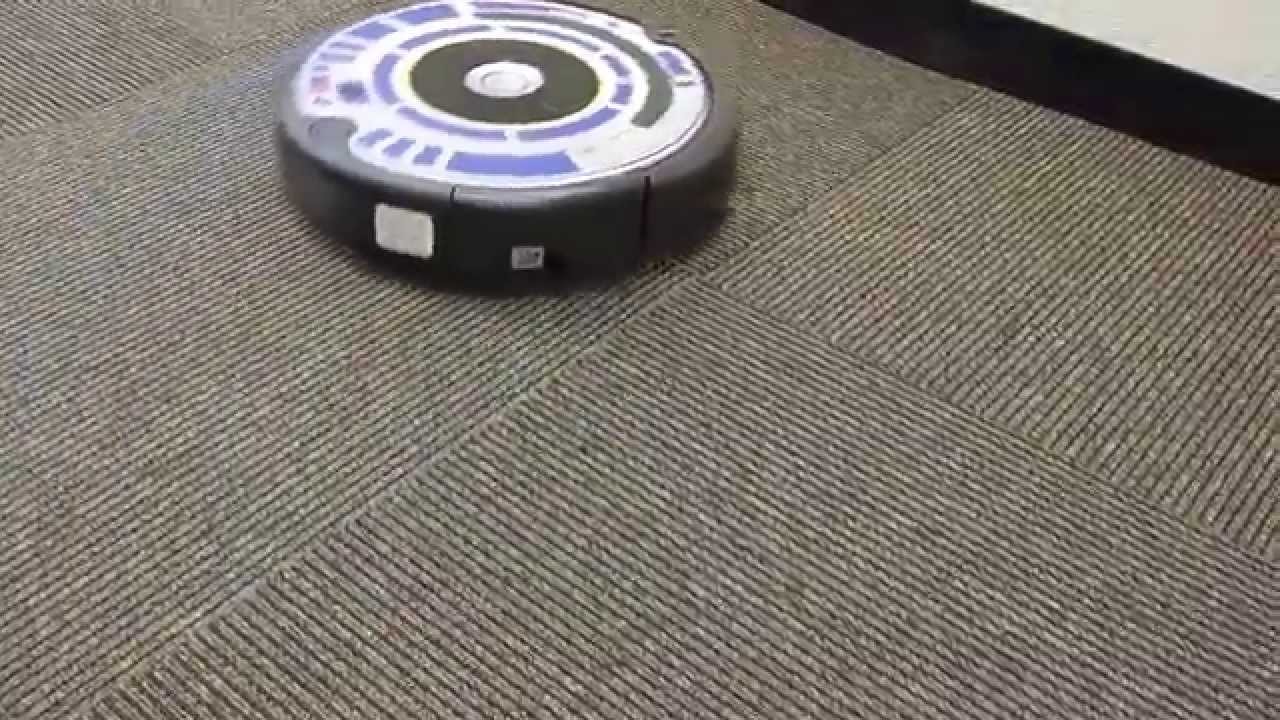 iRobot roomba STARWARS R2-D2 - YouTube
