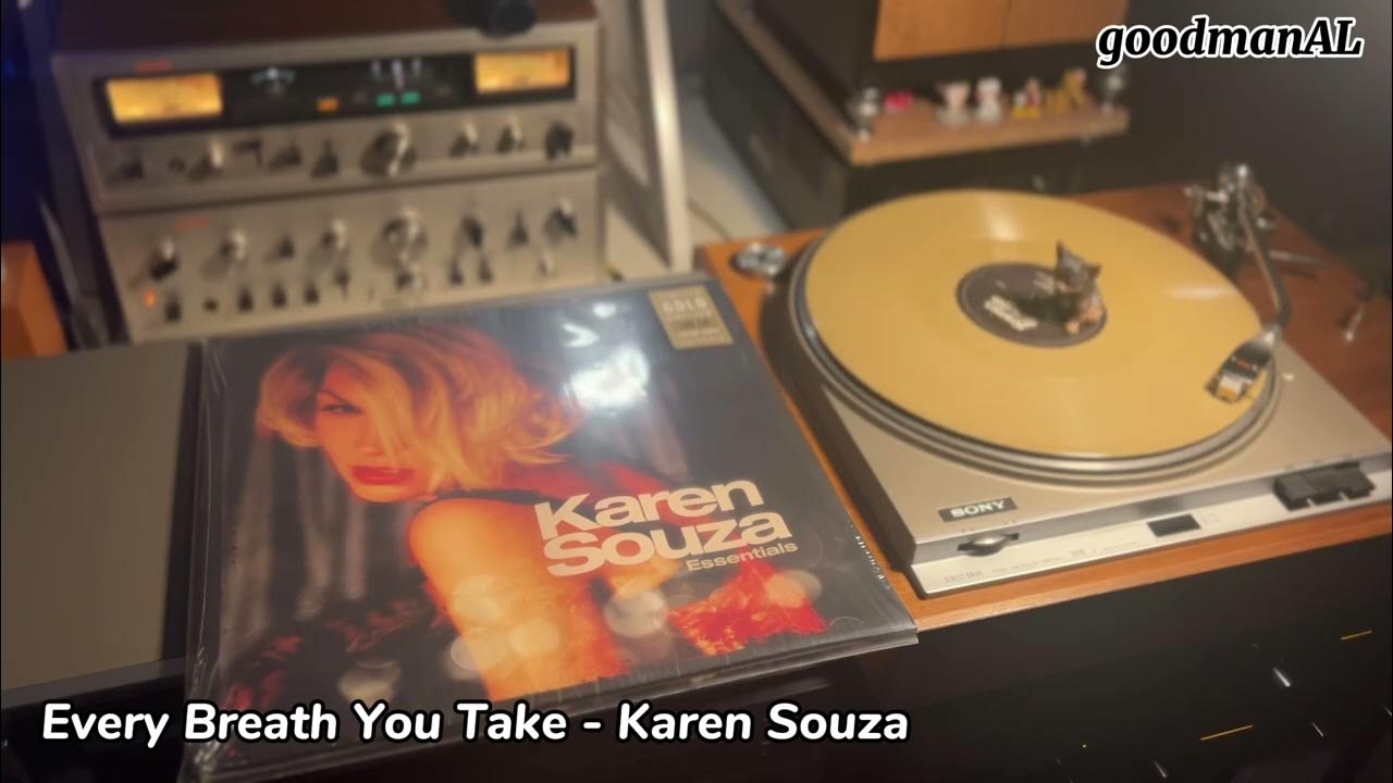 [ LP ] Every Breath You Take - Karen Souza / Denon PMA-500Z + Sony PS-2510 + KEF C3 + Vinyl ...