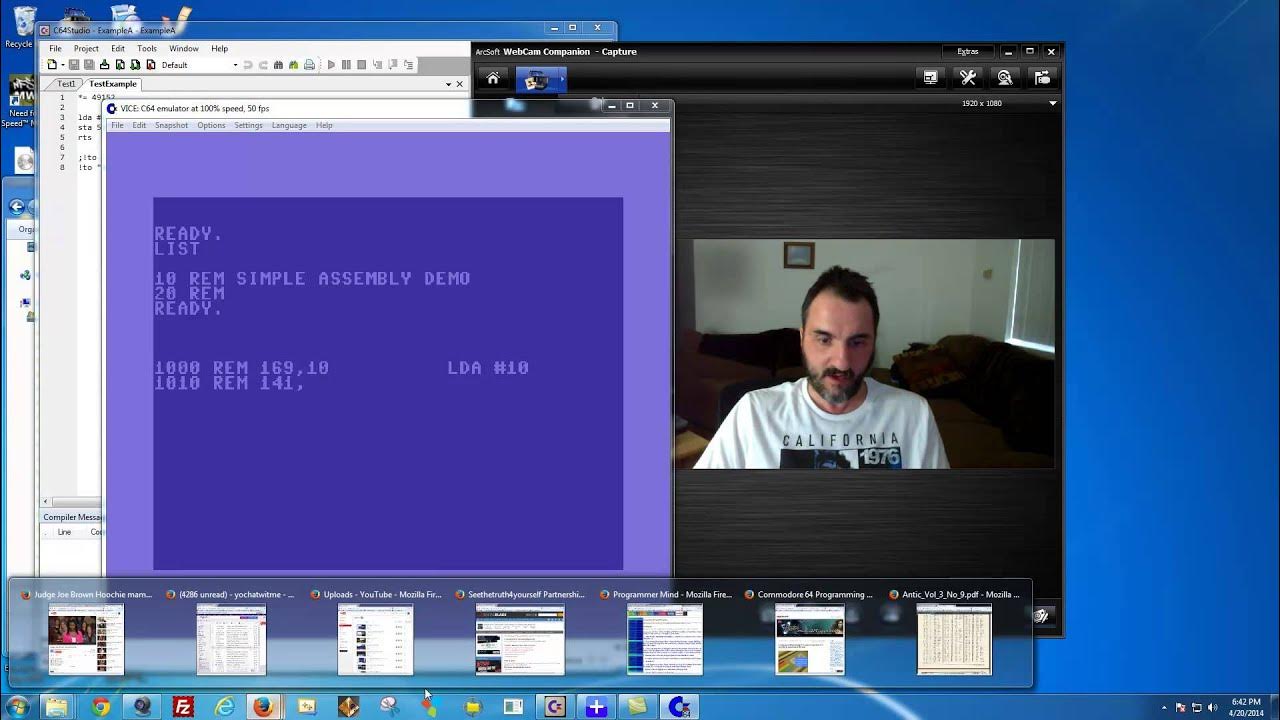 Commodore 64 Machine Language (1): LDA & STA - YouTube