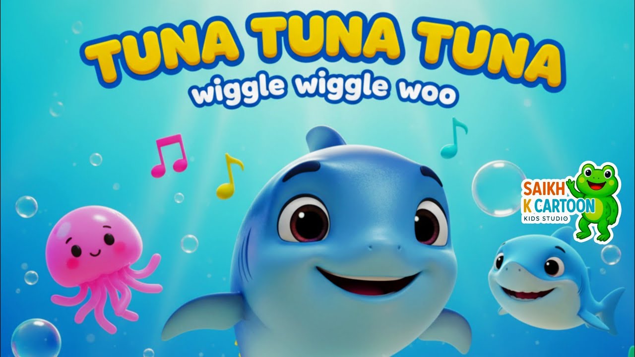 Tuna Tuna Tuna 🐟 | Funny Fish Dance Song for Kids Saikh K Cartoon Funny ...