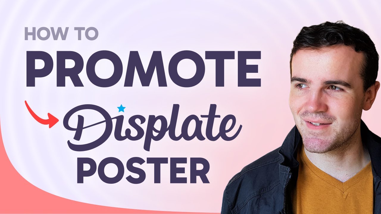 How to Promote a Displate Poster (Step by Step) - YouTube