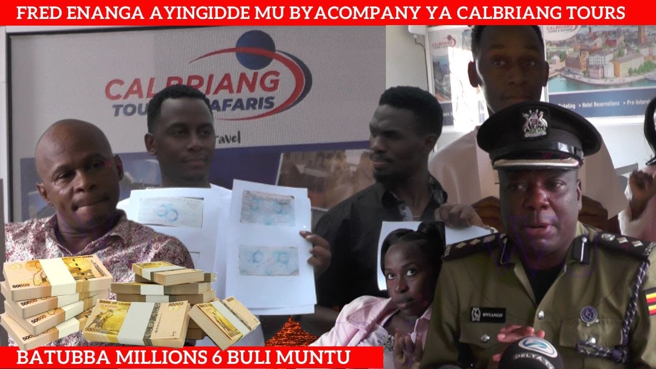 FRED ENANGA AYINGIDDE MUNSONGA ZA COMPANY EYABBA ABAVUBUKA - YouTube