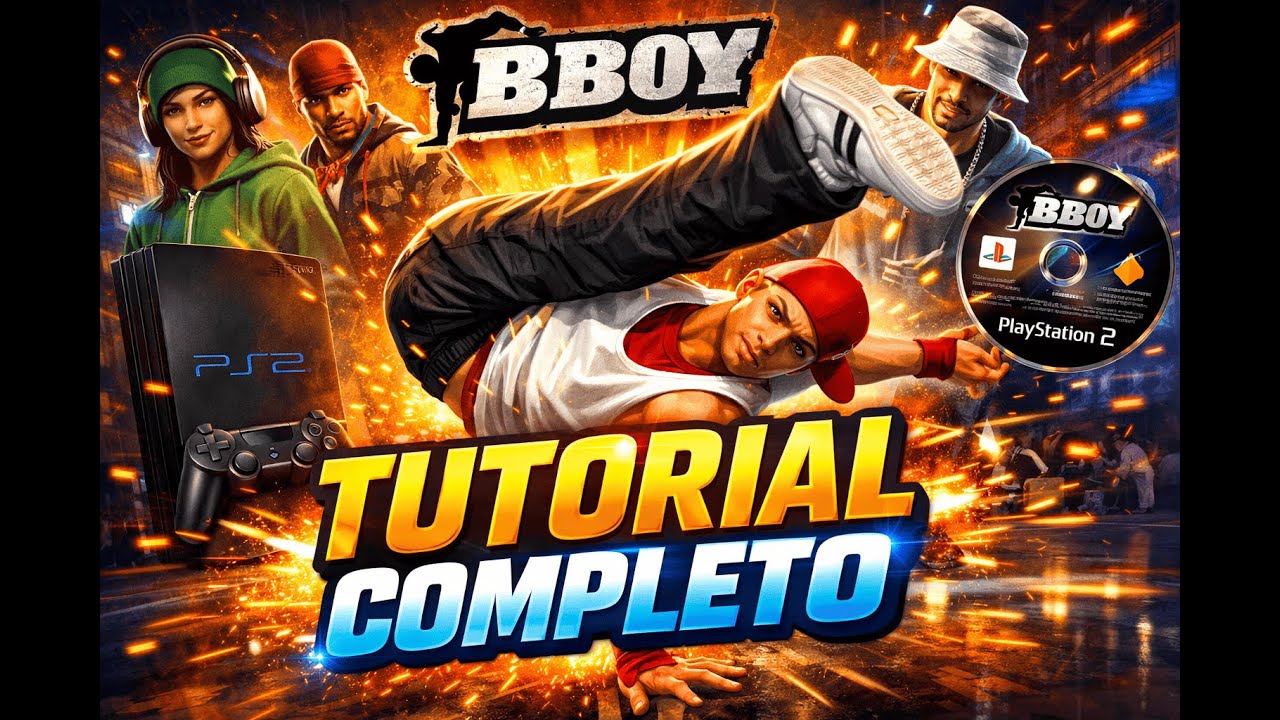 Bboy game PS2 Tutorial Completo (Movimentos, Medalhas, Dicas ...
