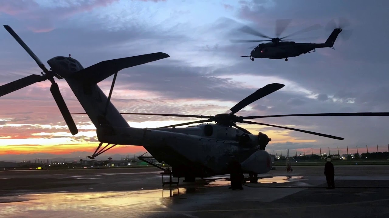 HM-14: MH-53E NHA Fleet Fly In 2020 - YouTube