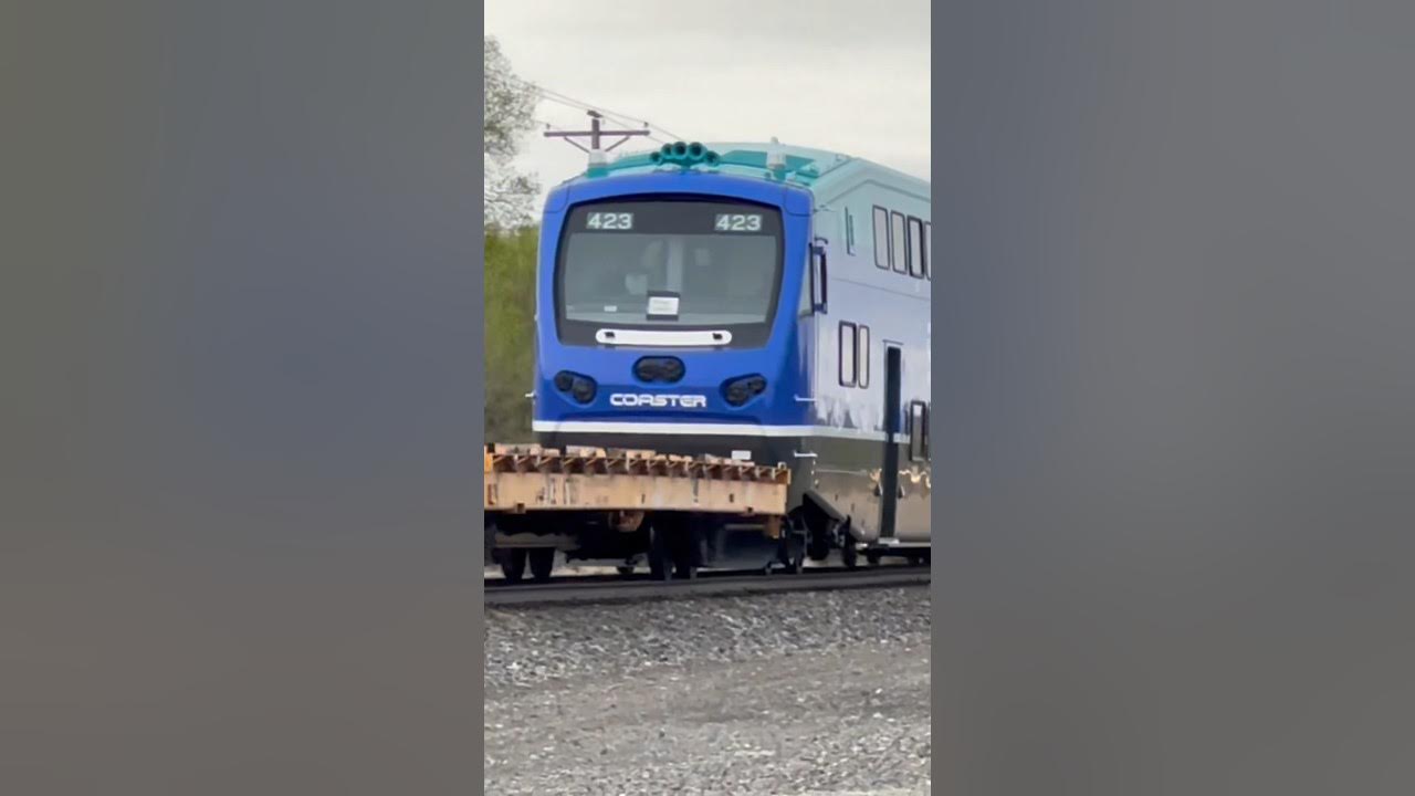 “CSX & Coaster Passenger Cars On BNSF H-DENAMS1-18A!!! - YouTube