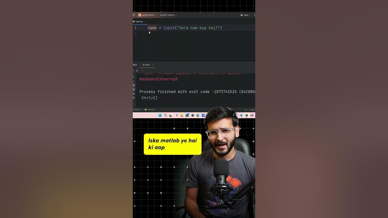 Day 3 of Learning Python from scratch #python #learning #coding - YouTube