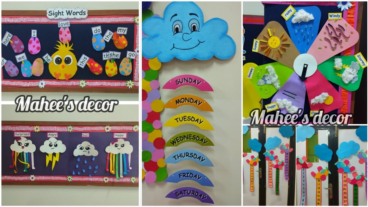 Classroom Decoration Ideas | Display Borders |School Wall Decoration ...