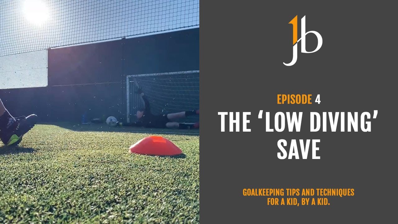 JB1 - Ep4 - The 'low diving save' feat. AP11 - goalkeeping tips ...