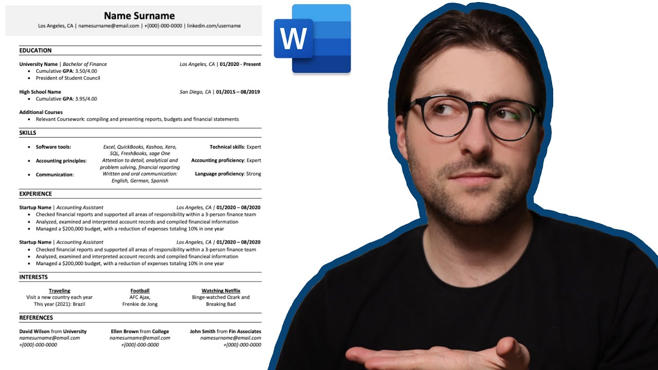How To Make A Resume For An Accountant Accounting Job Application How To Make A Resume For An Accountant Accounting Job Application