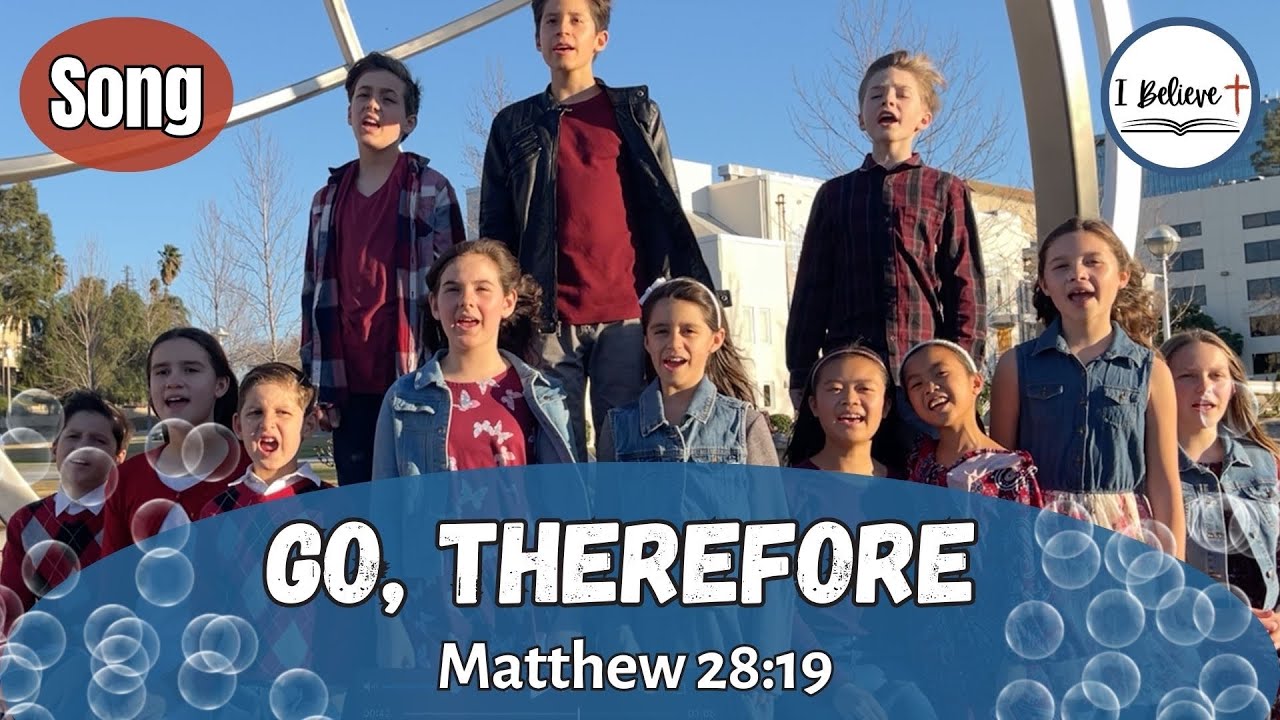 Matthew 28:19 ~ Bible Memory Verse Song for Kids ~ Scripture Song about ...