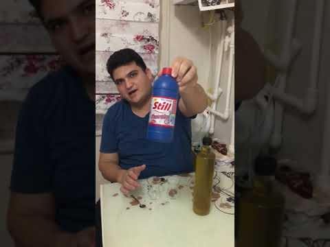 ZEYTİNYAĞI TESTİ  TUZ RUHU İLE TEST