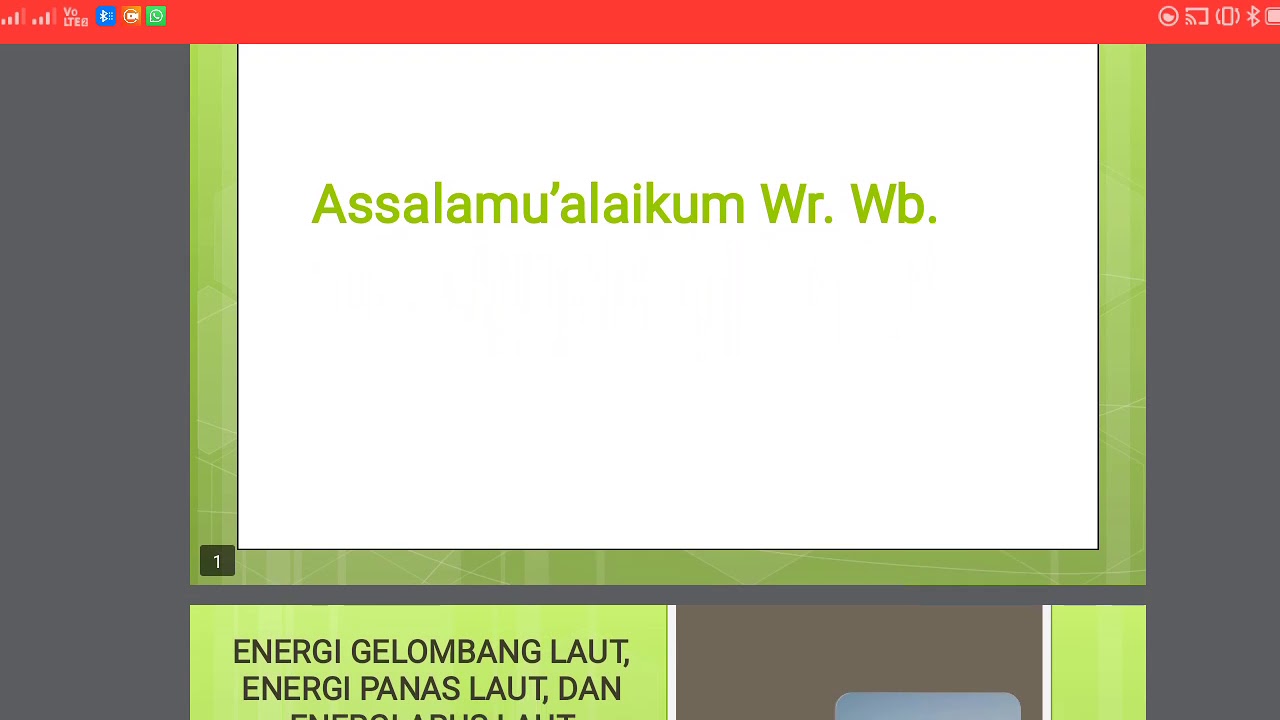 ENERGI GELOMBANG LAUT, ENERGI PANAS LAUT, DAN ENERGI ARUS LAUT - YouTube