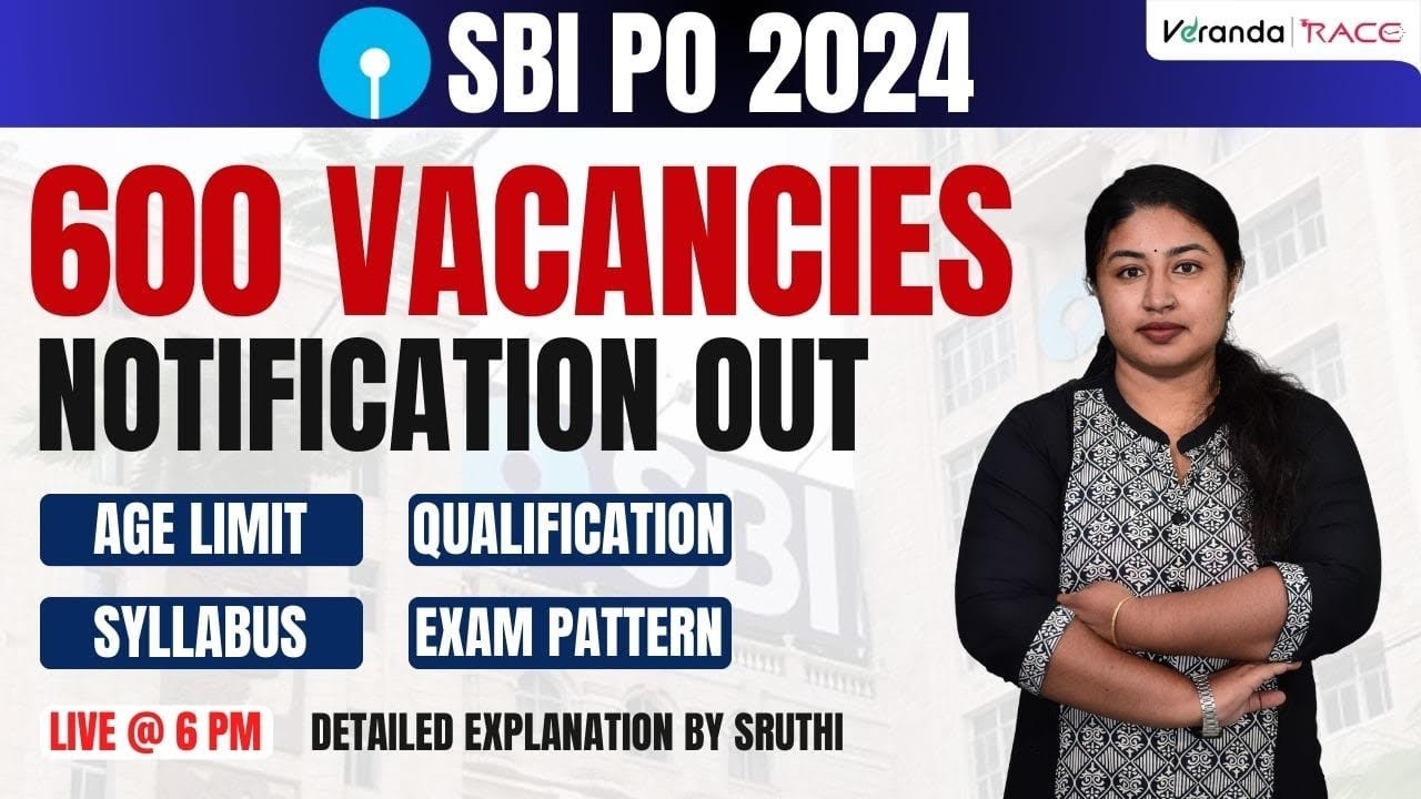 SBI PO NOTIFICATION OUT 2024 Veranda Race YouTube sbi-po-notification-out-2024-veranda-race-youtube