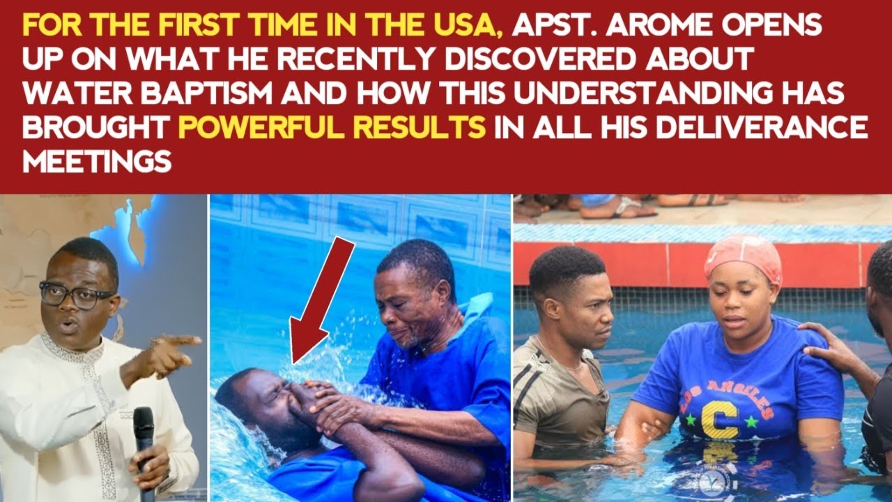 APST AROME SPEAKS FOR THE FIRST TIME IN USA ON WHAT HE RECENTLY ...