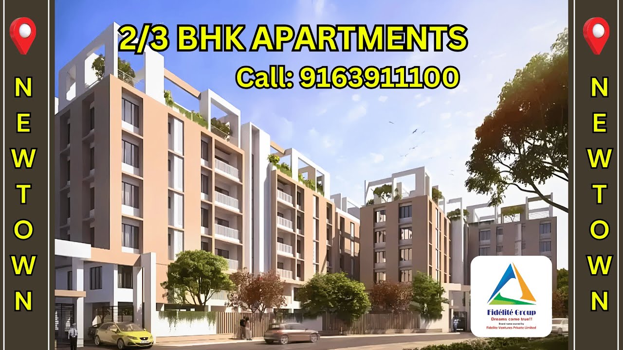 2 & 3 BHK Spacious Apartments | Action Area I | New Town | Call ...