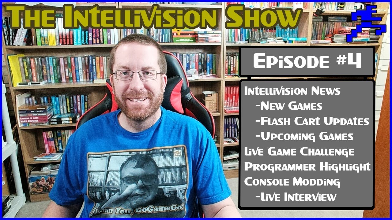 The Intellivision Show #4: INTV News, New Games, Console Modding ...