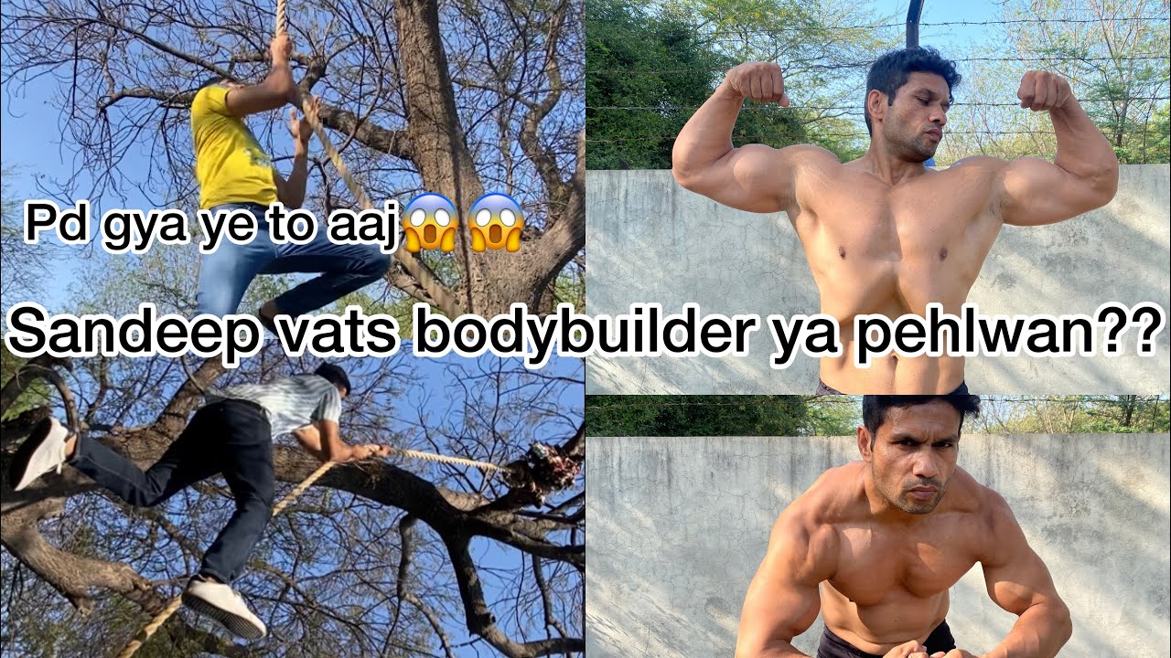 Sandeep vats bodybuilder ya pehlwan🤔🤔?? ||Himanshu yadav vlogs # ...