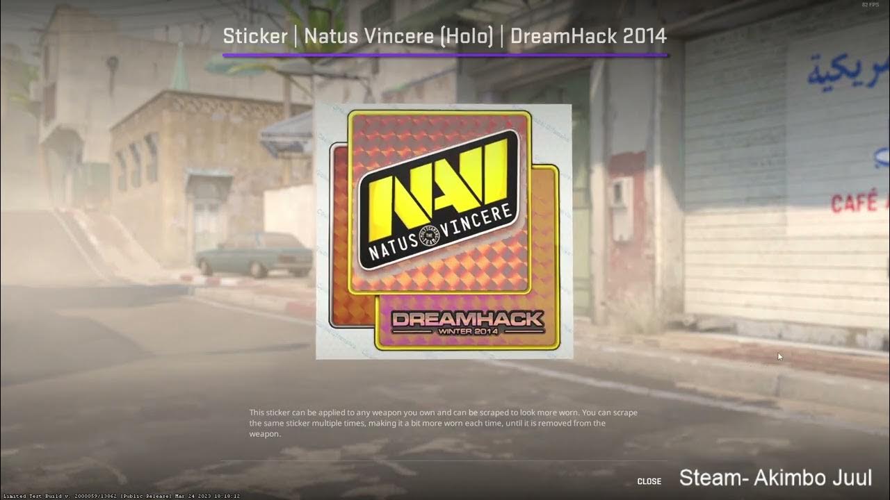 Counter Strike 2 - All Dreamhack 2014 Holo Stickers Showcase - YouTube
