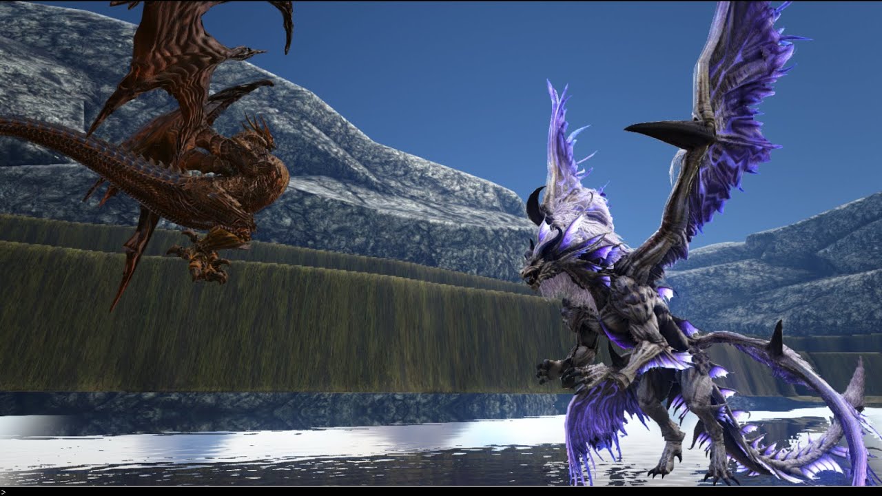 NEW OVERPOWERED BAHAMUT BOSS vs ABYSS DRAGON BOSSES ::: Ark Survival ...