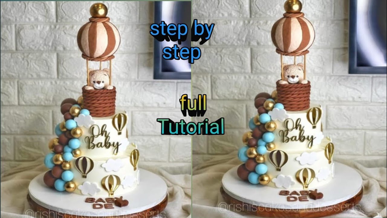 Teddy Buddies 1Kg | Baby Shower Cake With Teddy Bears Design Pardeep ...