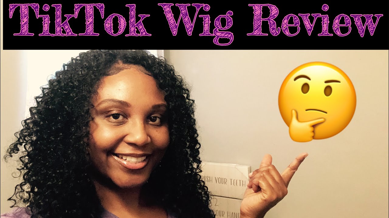 Wig FAIL! TikTok Wig Review - YouTube