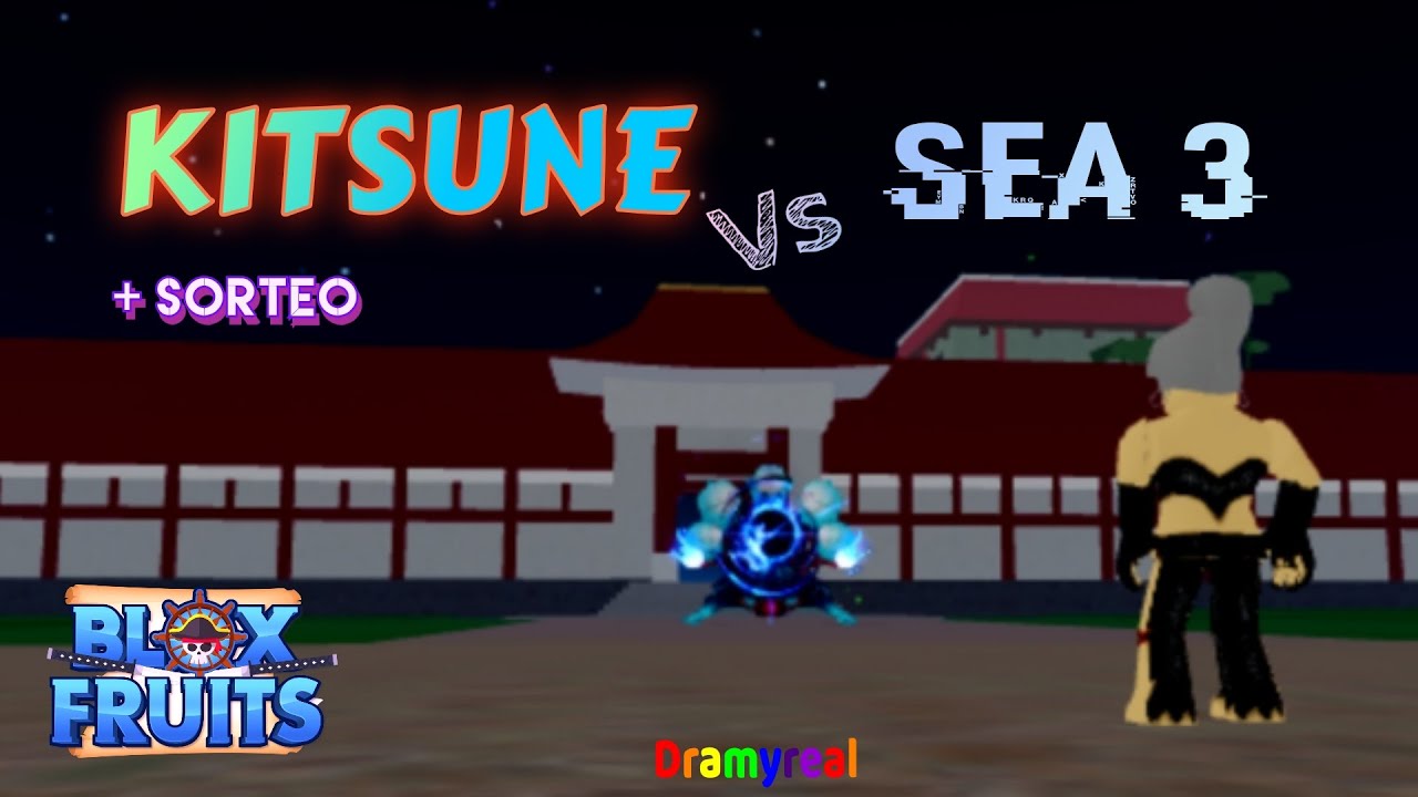 Kitsune VS Sea 3 | Blox fruits - YouTube