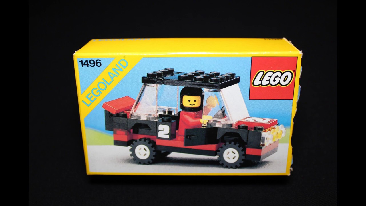 Lego Legoland 1496 rally car set Build - YouTube