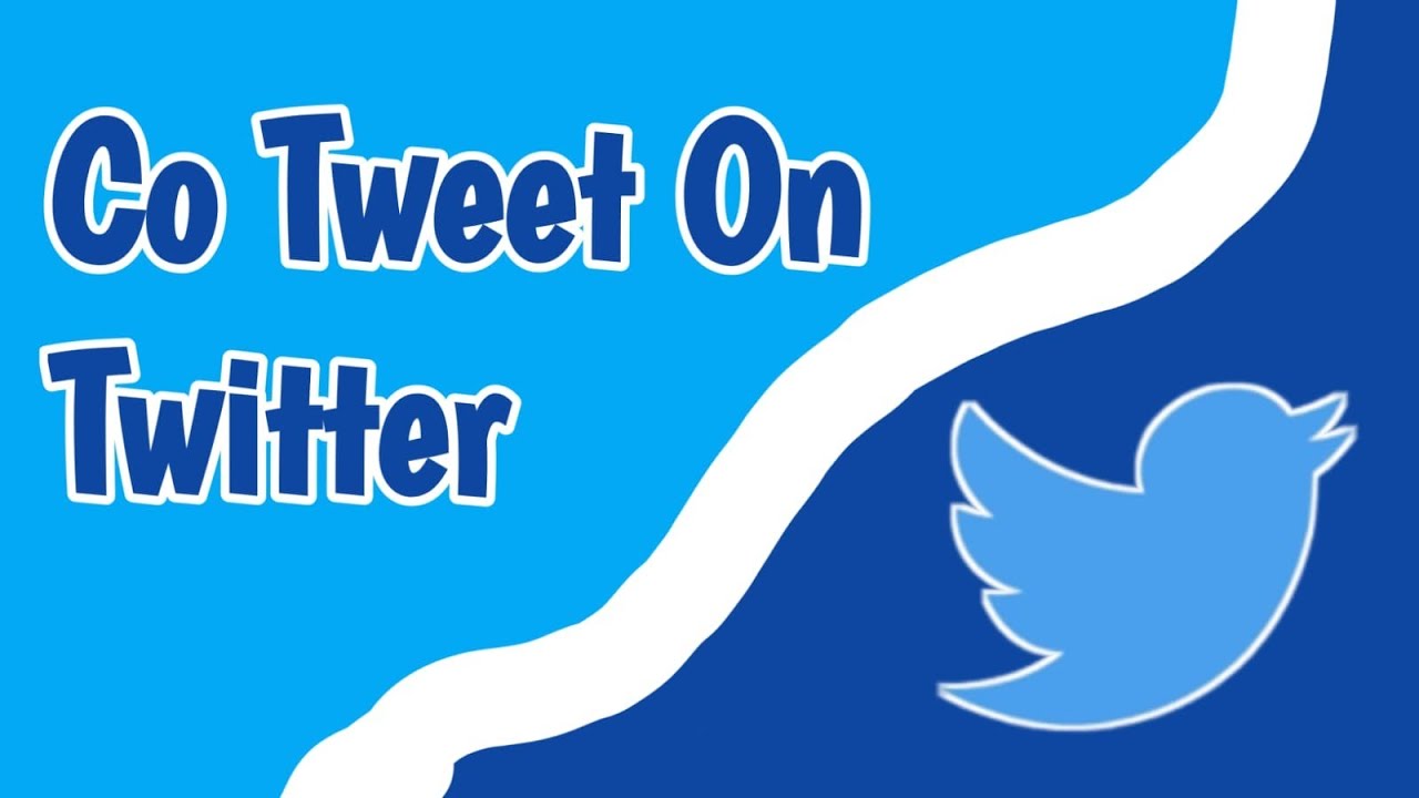 How to co tweet on twitter (New Update) - YouTube