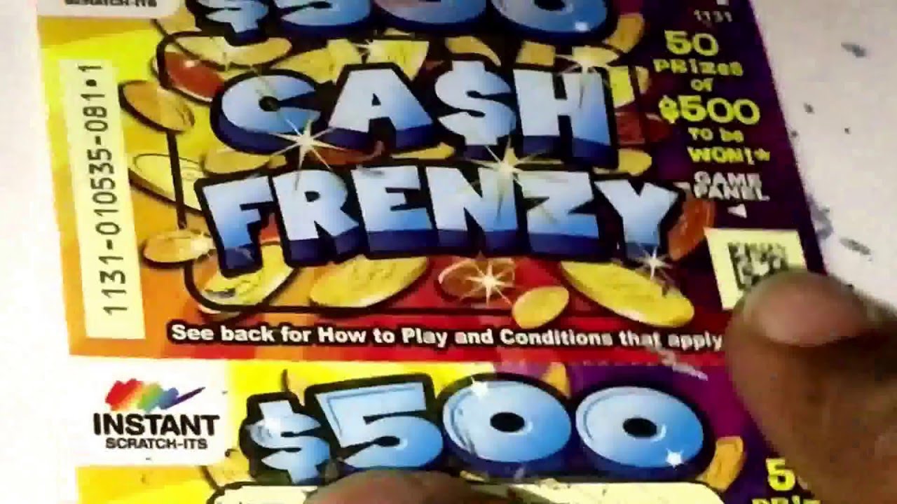 $500 Cash Frenzy | Dollar Scratchie lotto Australia - YouTube
