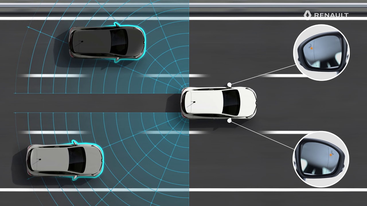 UTILISER L'AVERTISSEUR D'ANGLE MORT - YouTube