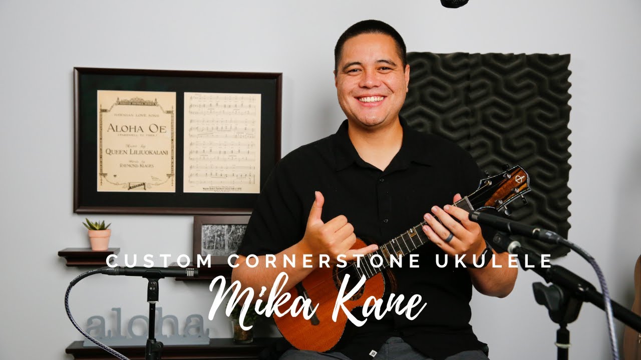 Custom Cornerstone Ukulele | demo by Mika Kane - YouTube
