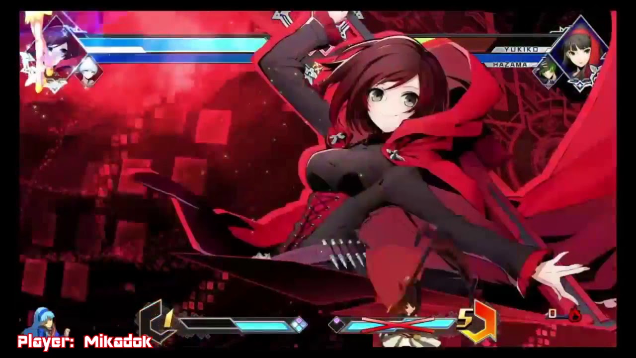 BBTAG - Ruby, Weiss, Es combos by Mikadok - YouTube