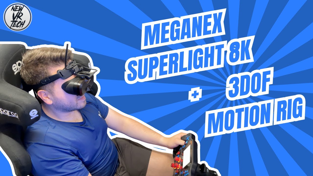 3DOF Motion Rig getestet mit dem MeganeX superlight 8K VR-Headset - YouTube