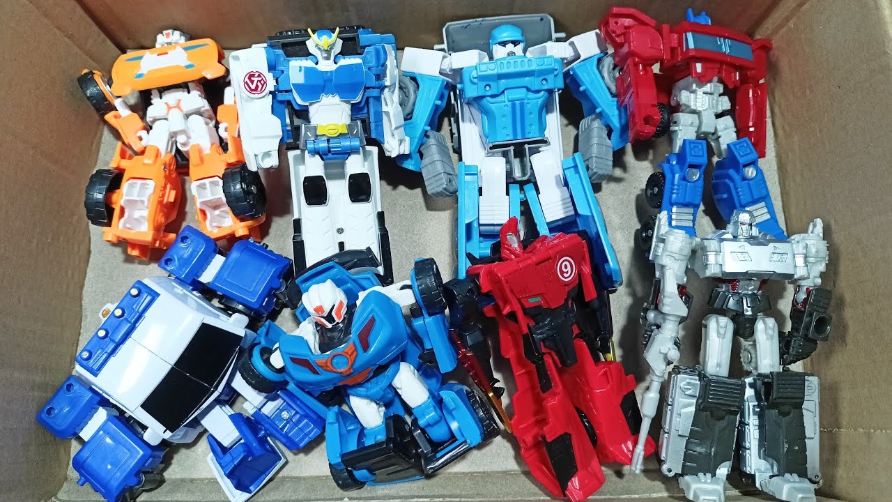 Transformers Tobot Zero, Optimus Prime, Transformers Damkar, Tank ...