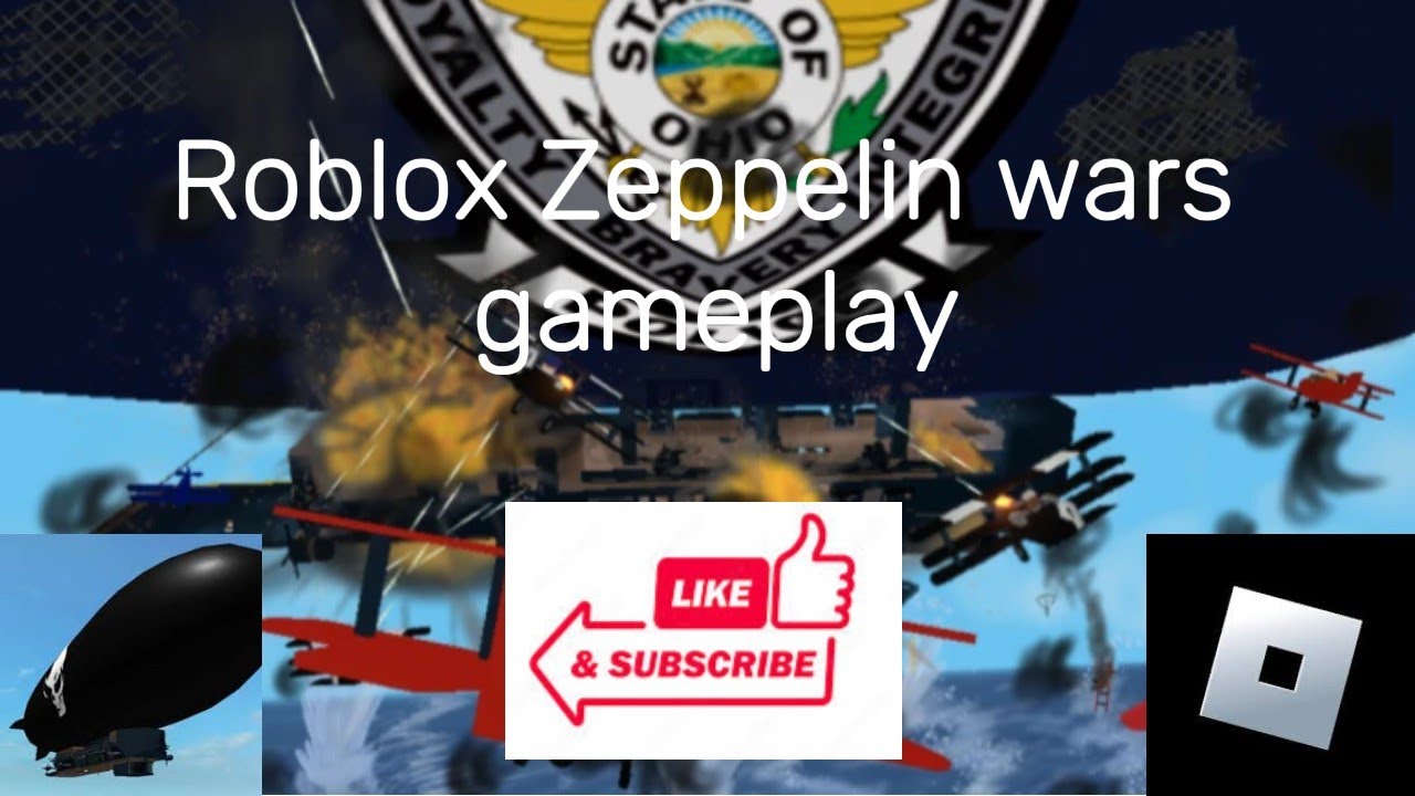 Roblox Zeppelin wars gameplay - YouTube