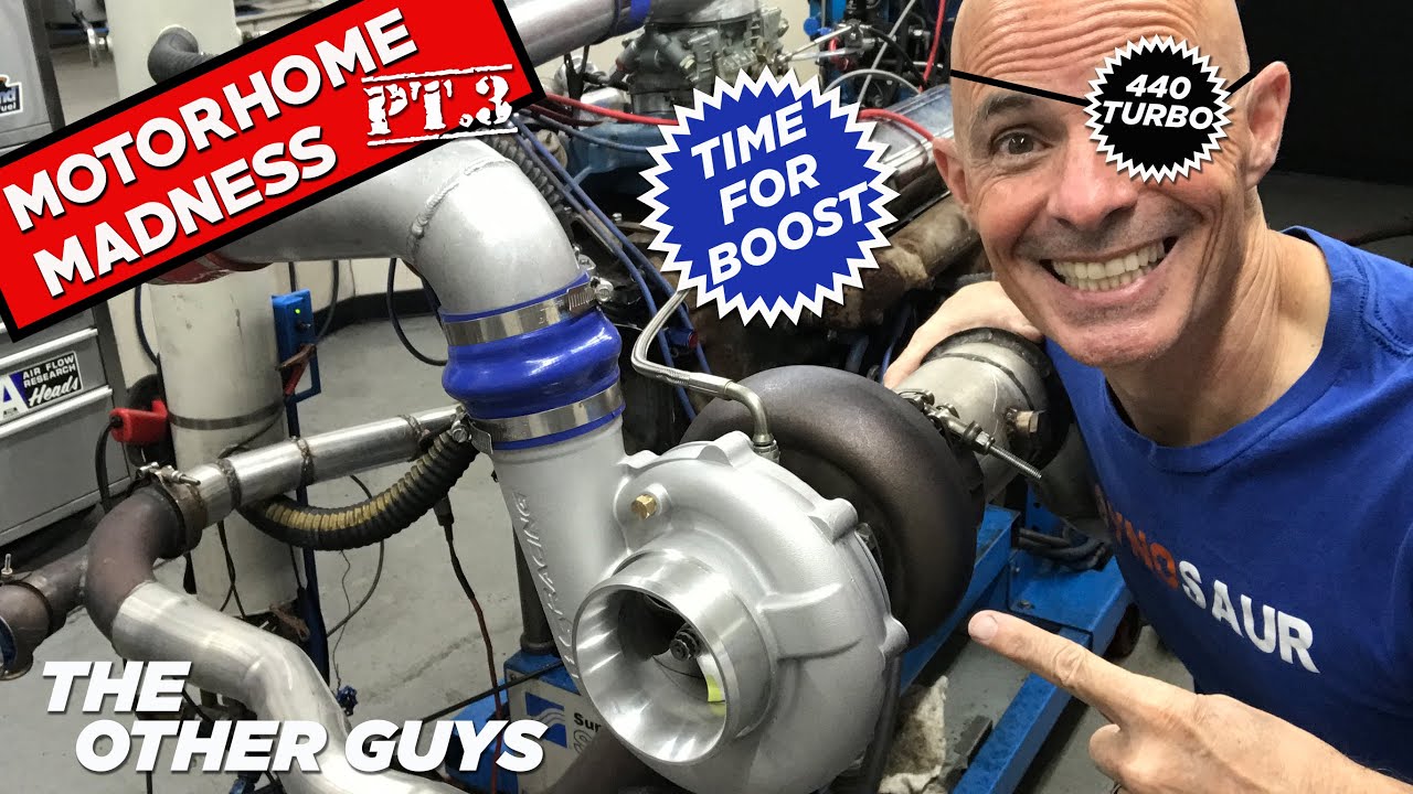 DIY TURBO 440-MOTORHOME GETS BOOST! - YouTube